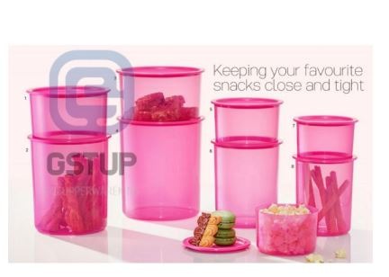 Tupperware One Touch Topper/Canister, Furniture & Home Living, Kitchenware & Tableware, Food ...
