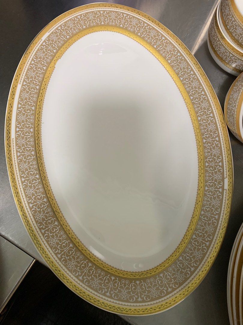 Turkish dinner set (54 piece), Furniture & Home Living, Kitchenware ...