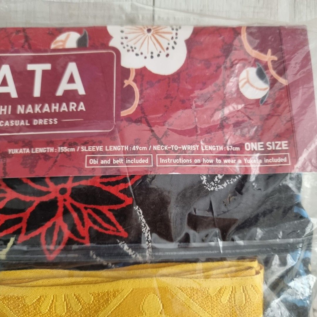 Uniqlo Japanese Yukata Junichi Nakahara Kimono Traditional Japanese ...