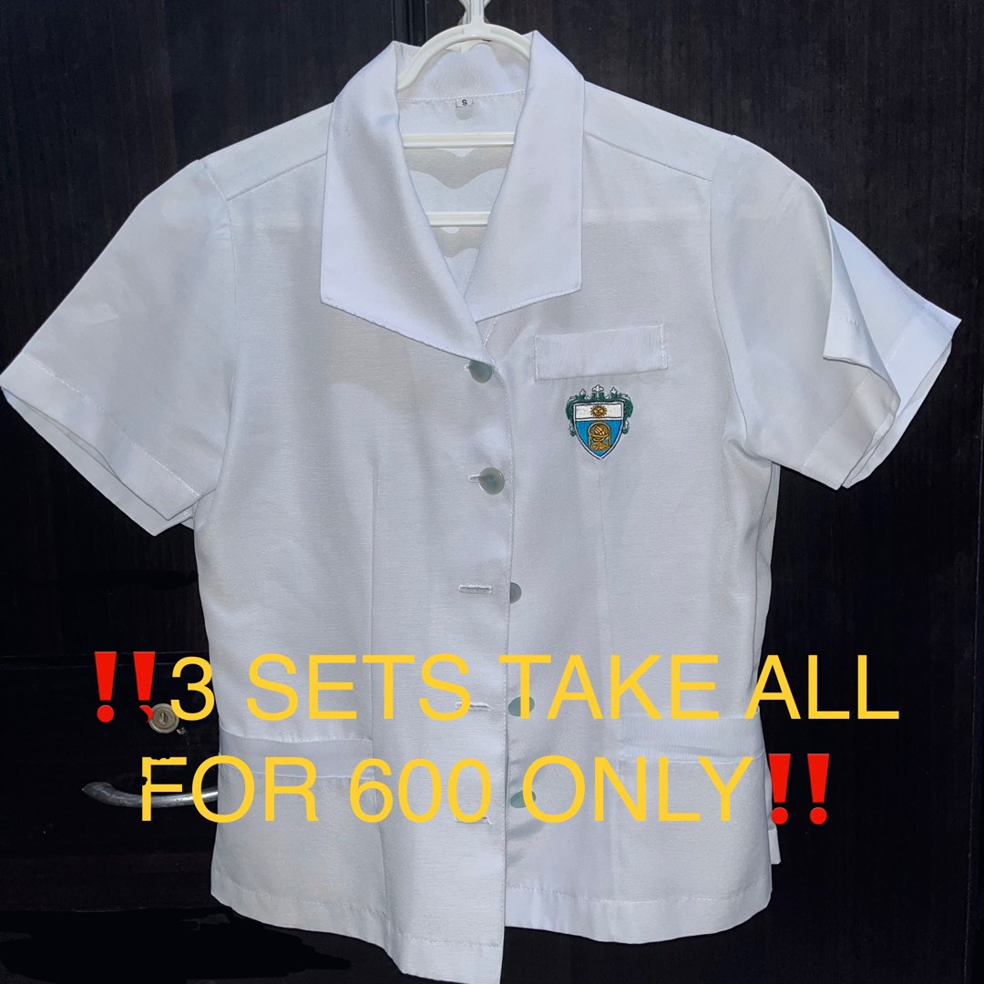 UST Science Type A Uniform (polo & skirt), Women's Fashion, Dresses ...