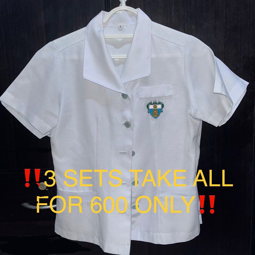 UST Science Type A Uniform (polo & skirt), Women's Fashion, Dresses ...