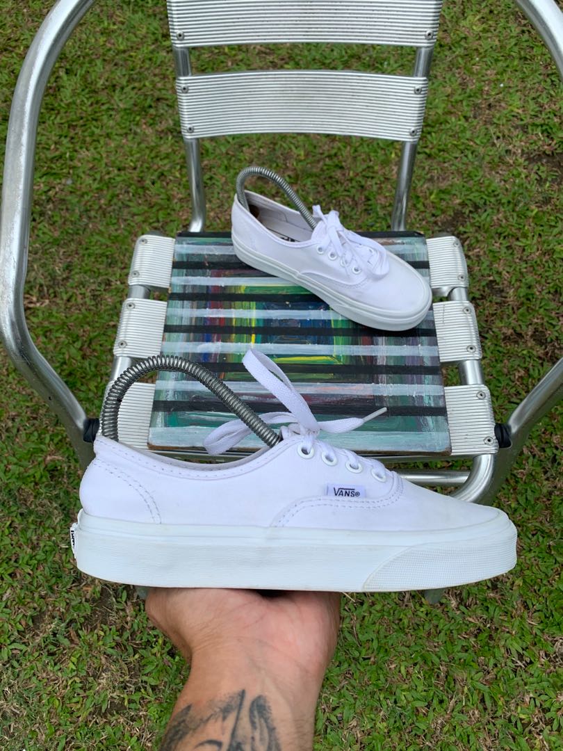 Vans authentic triple white on Carousell