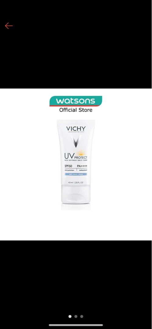Vichy UV Protect Antishine Cream, Beauty & Personal Care, Face, Face Care on Carousell