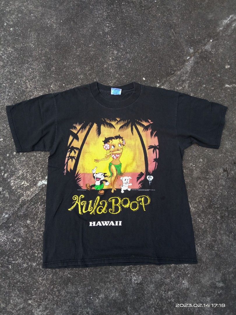 Vintage betty boop hula boop, Men's Fashion, Tops & Sets, Tshirts ...