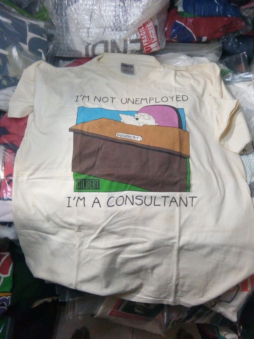 Vintage Dilbert, Men's Fashion, Tops & Sets, Tshirts & Polo Shirts on ...