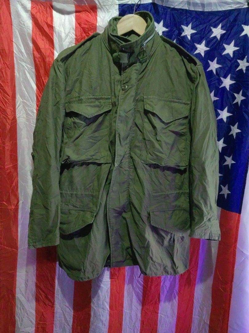 VINTAGE M65 OG 107 ALPHA INDUSTRIES, Men's Fashion, Coats, Jackets and Outerwear on Carousell