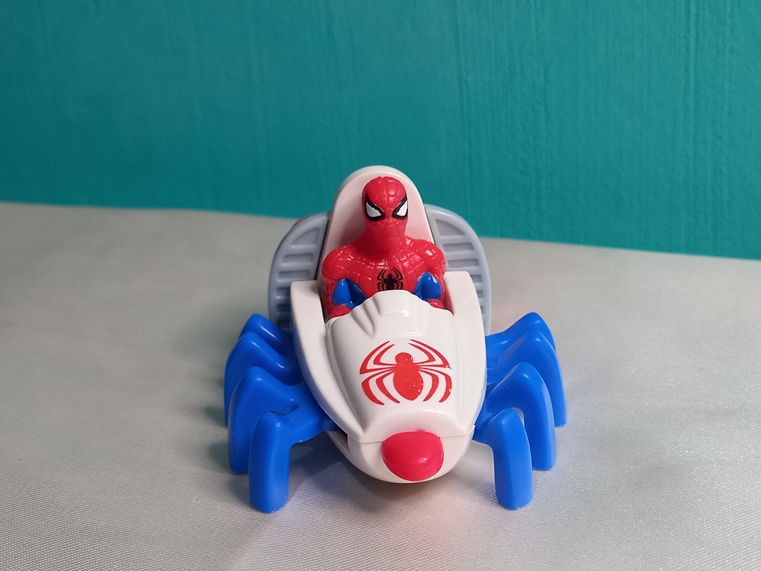 Vintage "Spider-Man Webrunner Vehicle" 1995 Marvel Mc Donald's Toy ...