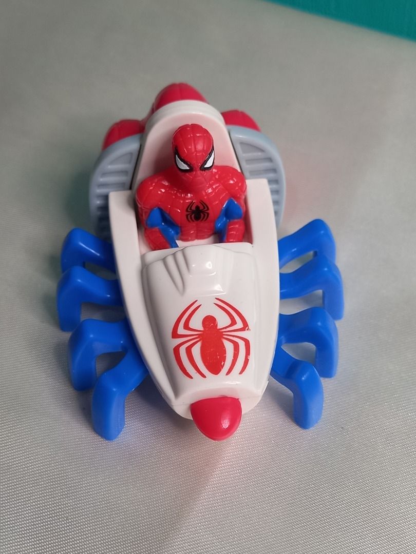 Vintage "Spider-Man Webrunner Vehicle" 1995 Marvel Mc Donald's Toy ...
