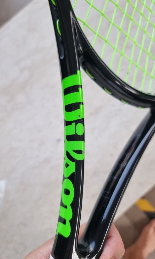 Wilson Blade 98 (Steam 100) Pro Stock tennis racquet racket, Sports ...