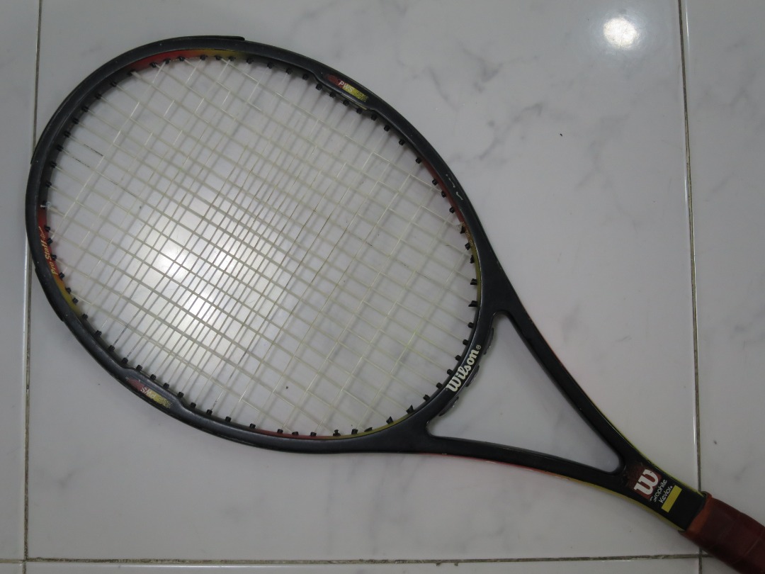 Wilson Pro Staff Classic 85sq Made in Taiwan Staff Edberg, Sports ...