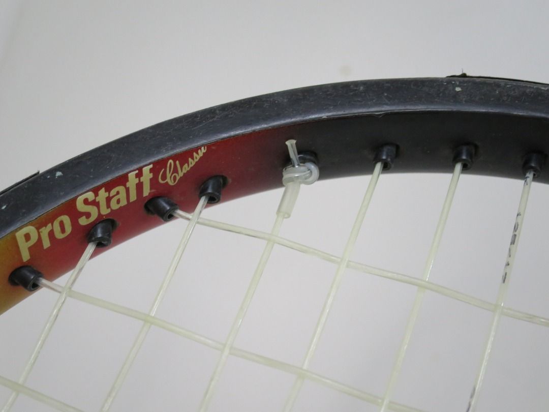 Wilson Pro Staff Classic 85sq Made in Taiwan Staff Edberg, Sports ...