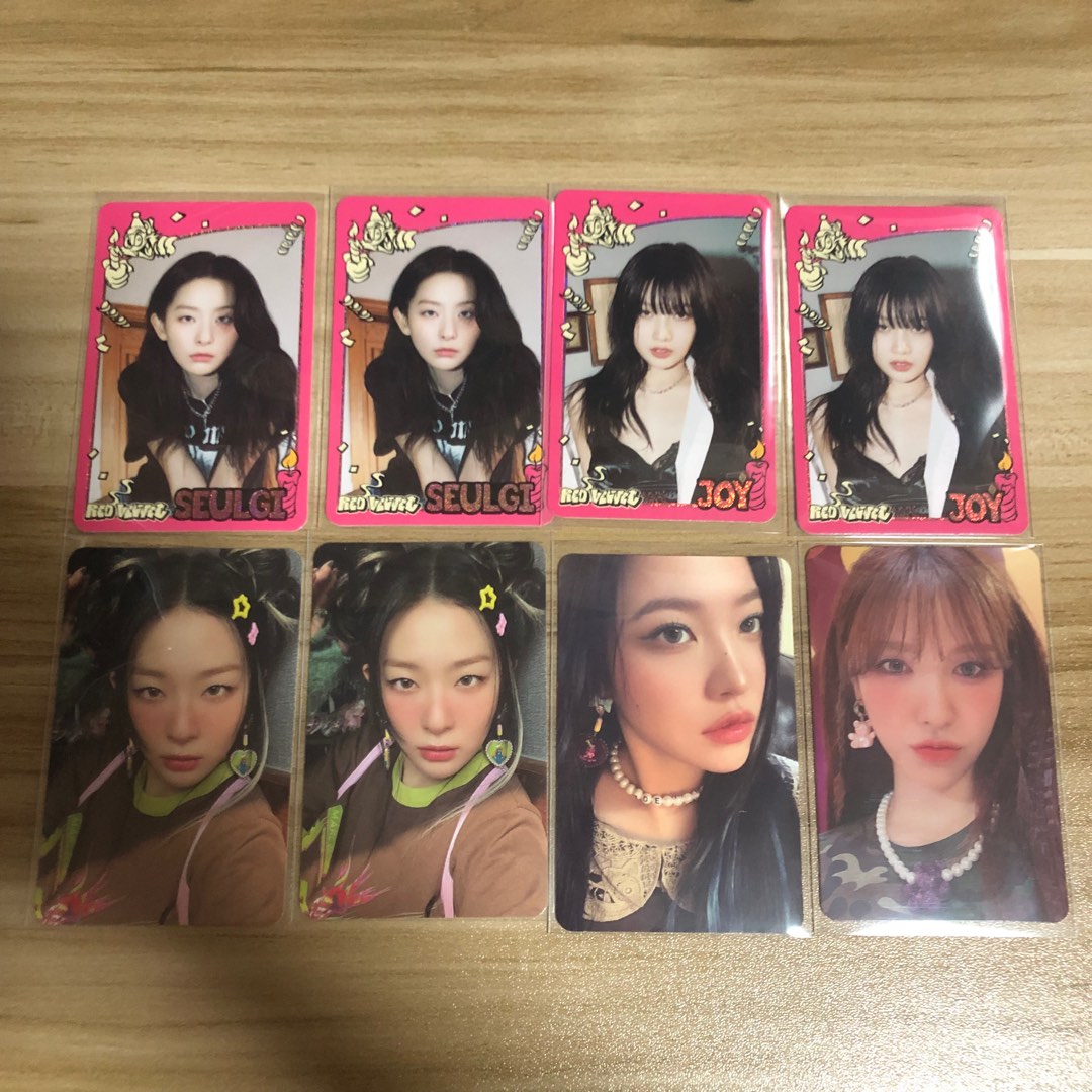 [WTT] Red Velvet Birthday Trading Card, Hobbies & Toys, Memorabilia ...