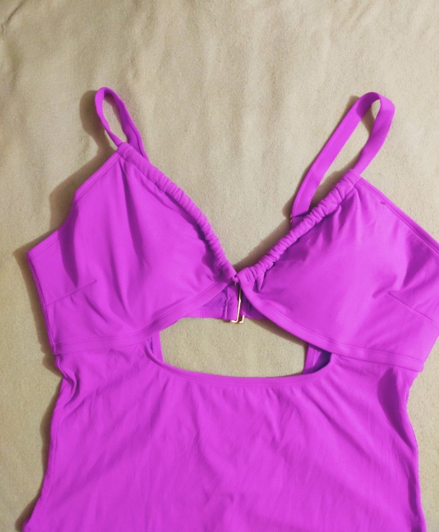 Xhilaration Plus Size Cut Out One Piece Swimsuit Womens Fashion