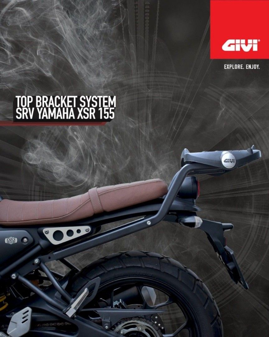 XSR 155 Givi Heavy Duty Rack, Motorcycles, Motorcycle Accessories on ...