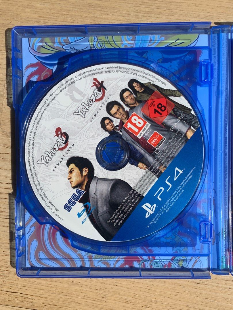 Yakuza Remastered Collection, Video Game, Game di Carousell