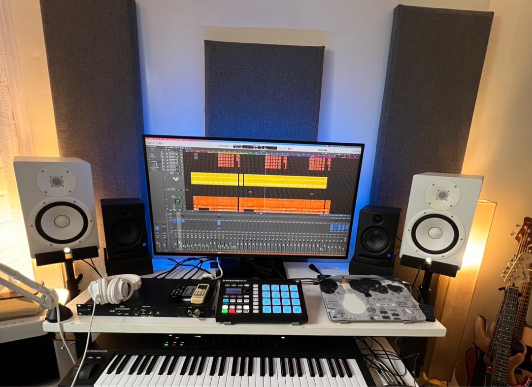Yamaha hs8 studio monitors white, Audio, Soundbars, Speakers ...