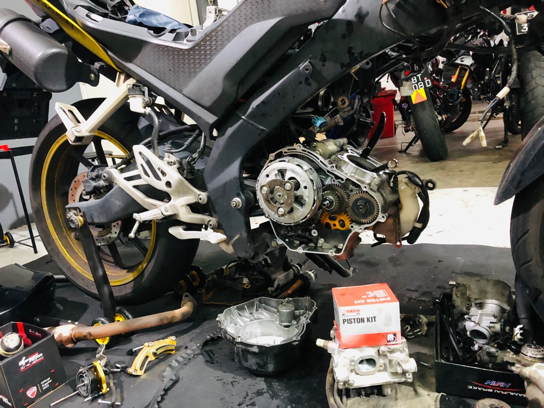 Yamaha R15 V3 / XSR 155 / MT15 Top Overhaul Package, Motorcycles ...