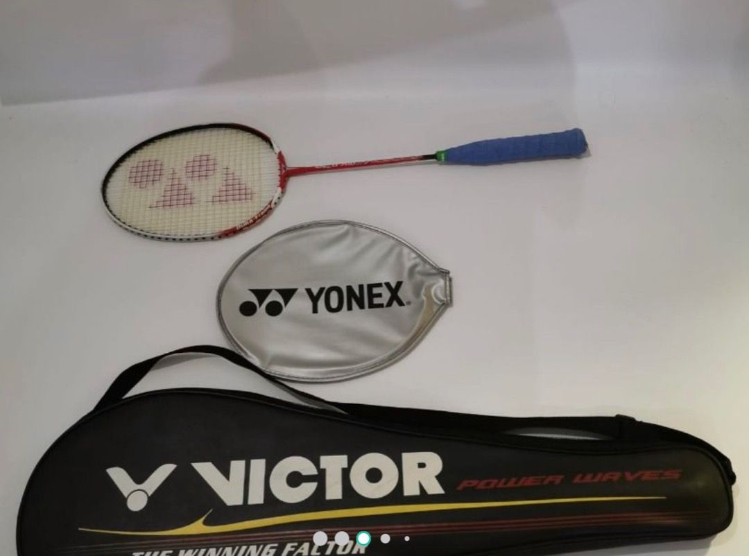 Yonex badminton racket with bag, Sports Equipment, Other Sports ...