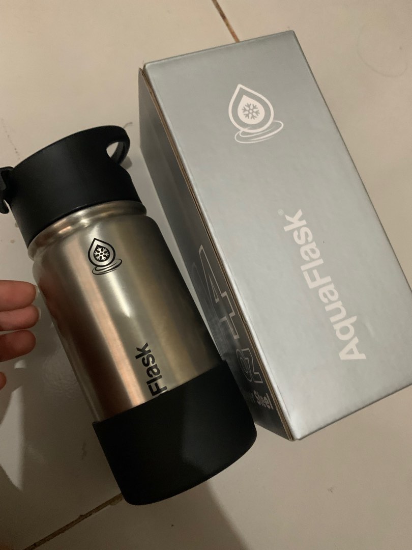 14oz aquaflask silver, Furniture & Home Living, Kitchenware & Tableware ...