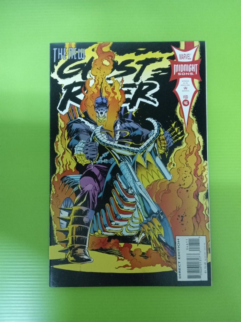 1st app Rak ( Super-monster, agent of Hellgate ) Ghost Rider #46 ( Ron ...