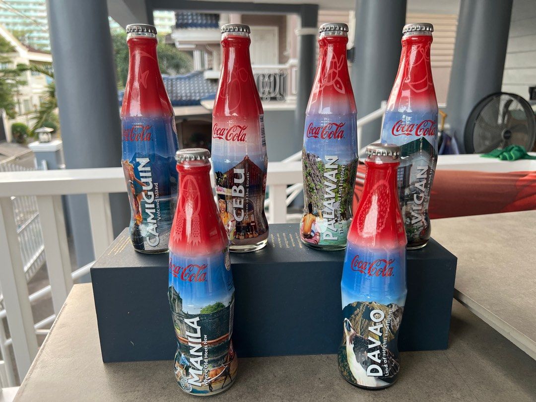 2006 Limited Edition Philippine Provinces Coca-Cola Coke Bottles on ...