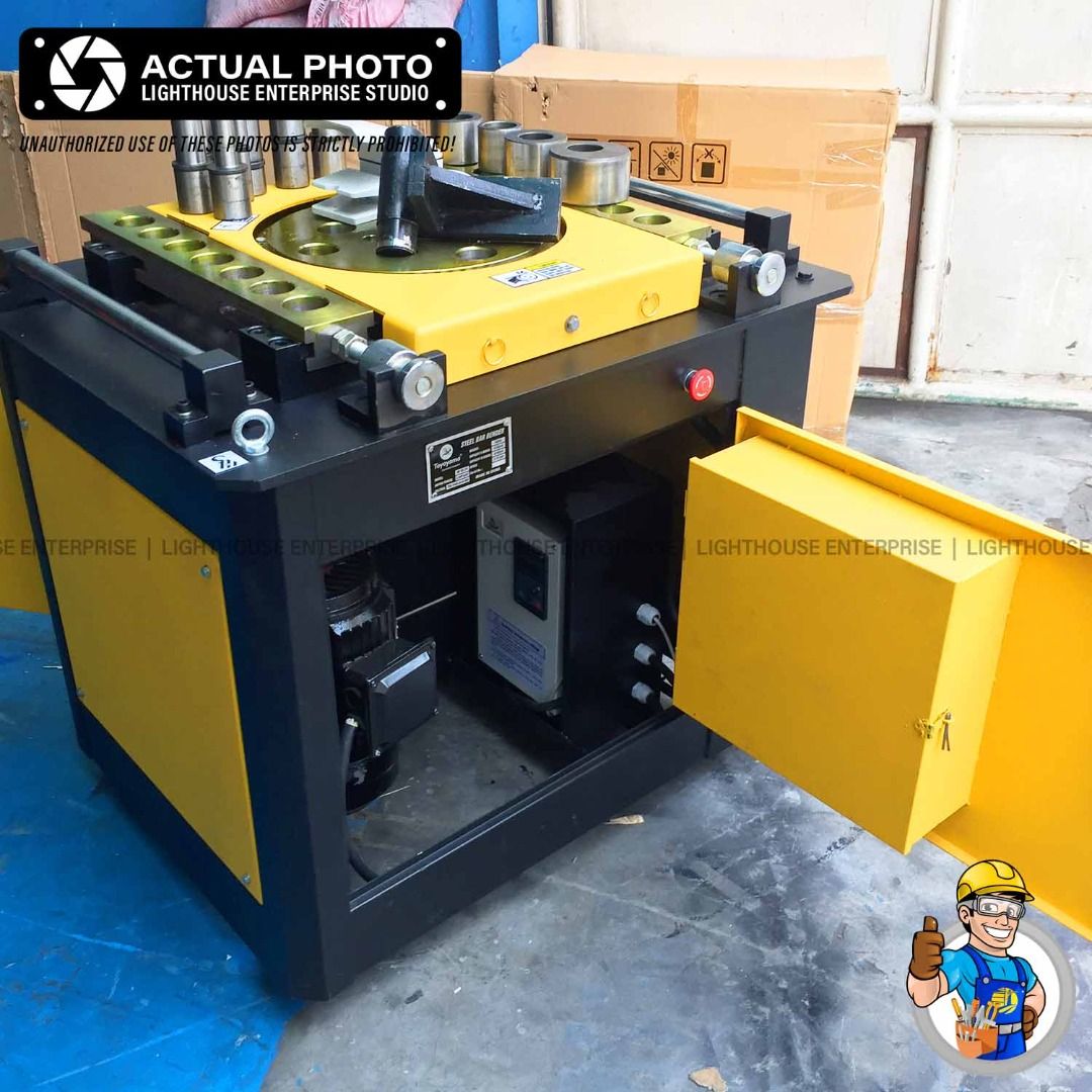 TOYOYAMA 5.5HP Single Phase Steel Bar Bender Built-in Converter (RB-50 ...