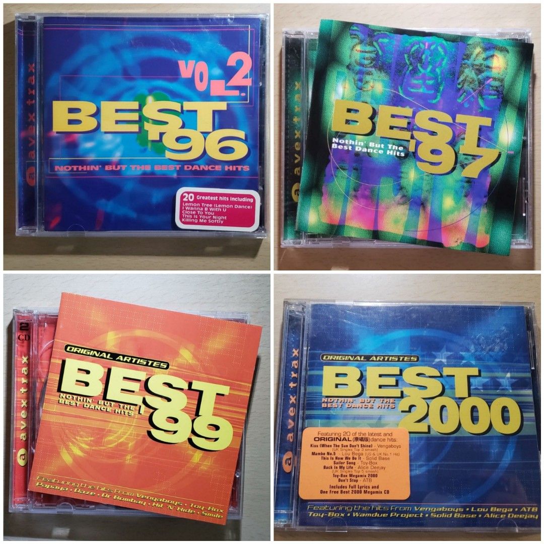 大特價 avex trax 4張 BEST CD 過萬張碟 電影 演唱會 聽歌 CD VCD DVD BLU-RAY LD 任你揀!, 興趣及遊戲, 音樂、樂器 & 配件, 音樂與媒體 ...