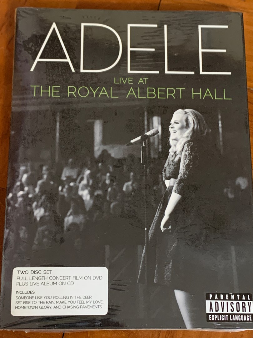 Adele - Live At The Royal Albert Hall (CD+DVD), 興趣及遊戲, 音樂樂器 & 配件, 音樂與媒體 ...