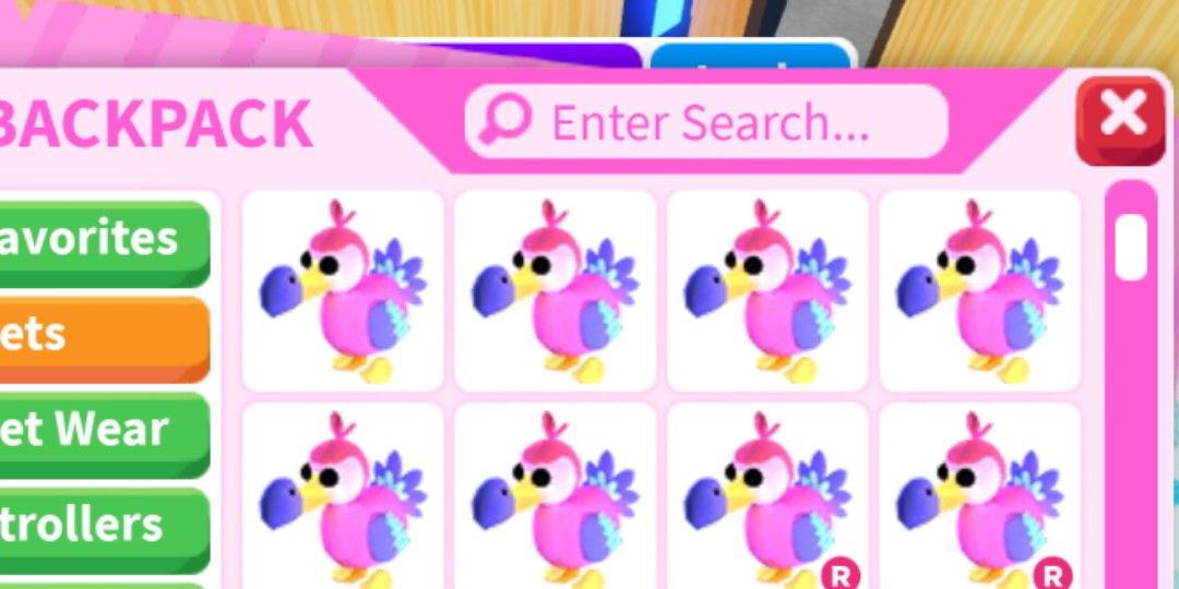 Adopt me pets t-rex/ dodo bird, Video Gaming, Gaming Accessories, In ...