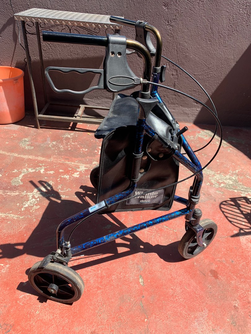 adult walker rollator U.S. brand big wheels, Health & Nutrition ...