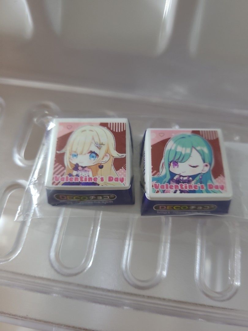 VSPO Aizawa Ema / Yakumo Beni valentines chocolate, Hobbies & Toys ...