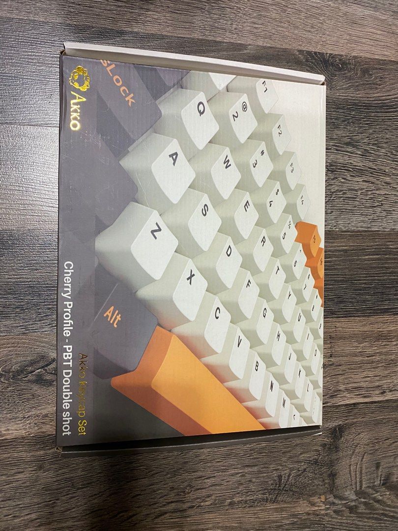 AKKO Carbon Retro Double Shot PBT Keycaps, Hobbies & Toys, Toys & Games ...