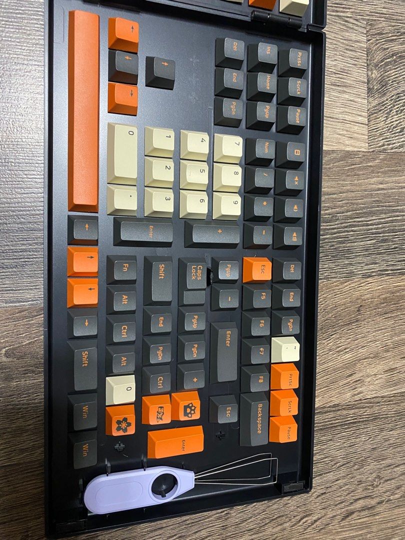 AKKO Carbon Retro Double Shot PBT Keycaps, Hobbies & Toys, Toys & Games ...