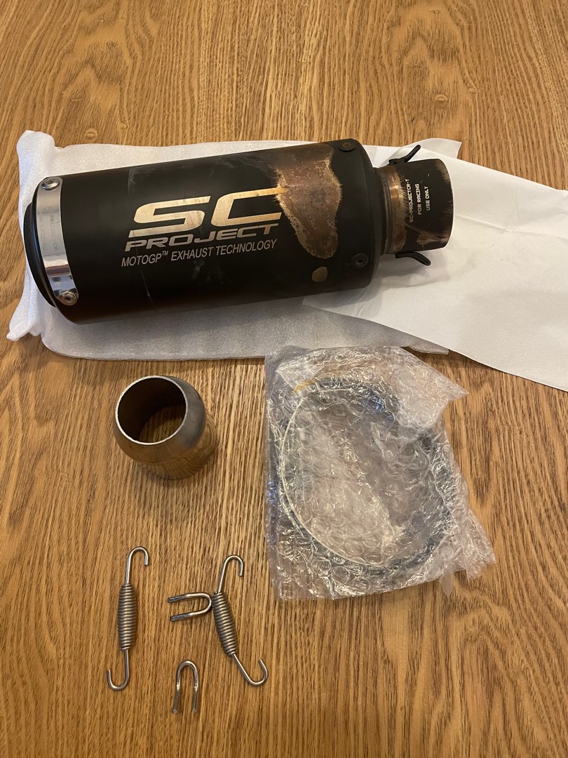 Astront sc project Tailpipe Tail Pipe Stainless Motorbike exhaust rear ...