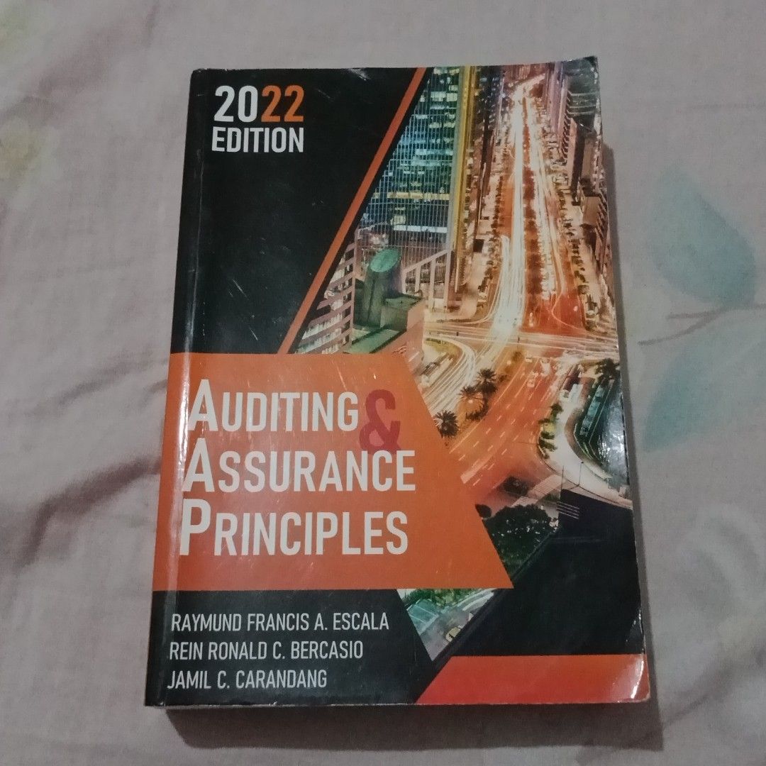 Auditing & Assurance Principles by Escala et.al, Hobbies & Toys, Books ...