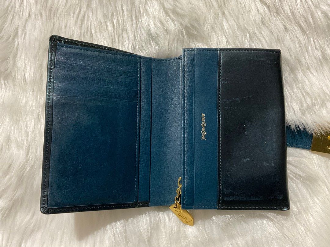 Authentic vintage YSL wallet on Carousell