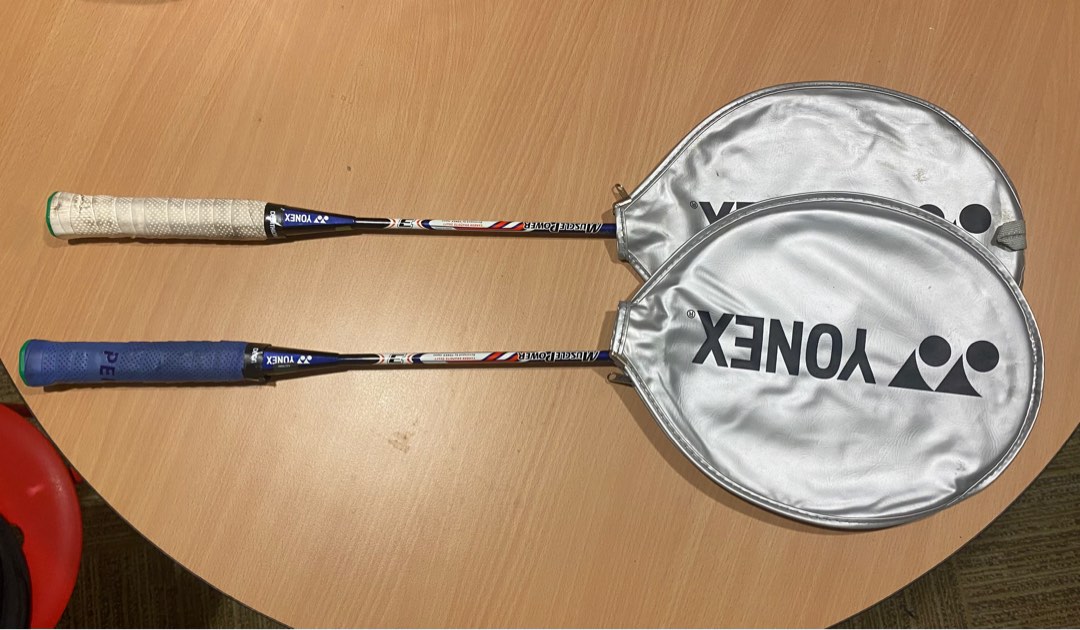 Badminton Racket - Yonex Muscle Power 3, Sports Equipment, Sports ...
