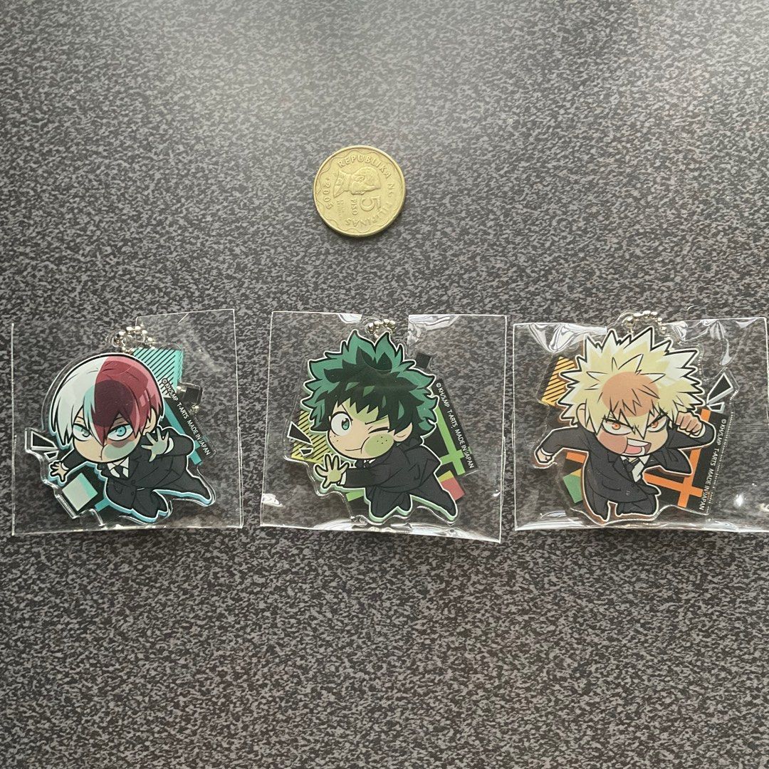 Bakugou My Hero Academia Acrylic Keychain Offical Merchandise on Carousell