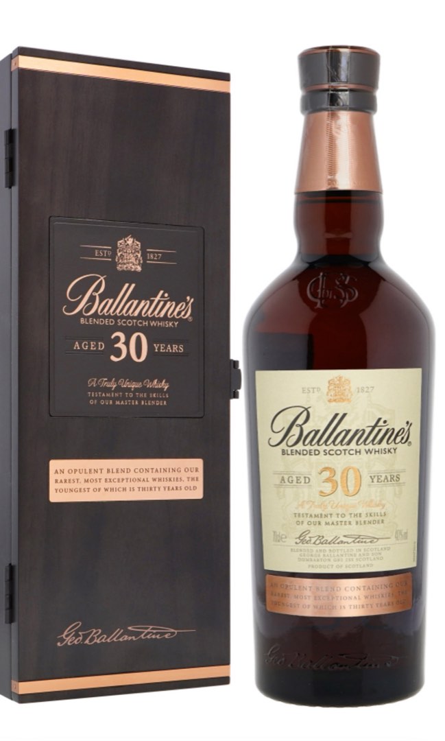 Ballantine's 30 Year Old, Food & Drinks, Alcoholic Beverages on Carousell