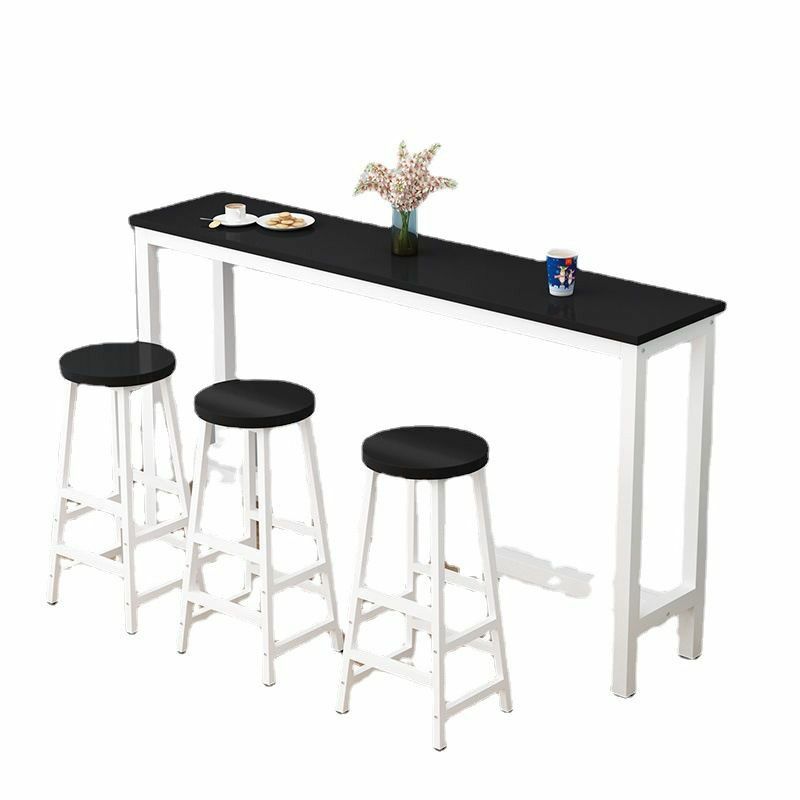 BAR TABLE WITH STOOL CAFE TABLE MEJA BAR MEJA MAKAN, Furniture & Home ...