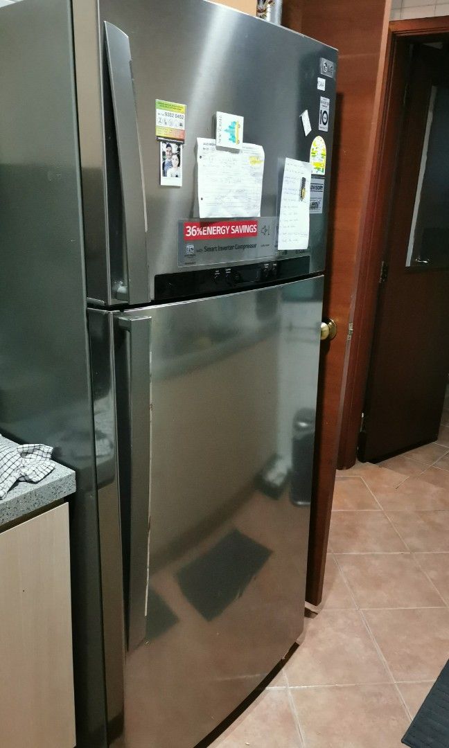 Big LG Fridge about 500L, TV & Home Appliances, Kitchen Appliances ...