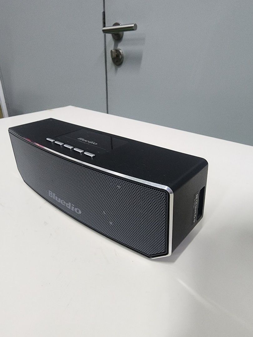 Bluedio bluetooth portable speaker, Audio, Portable Audio Accessories on Carousell