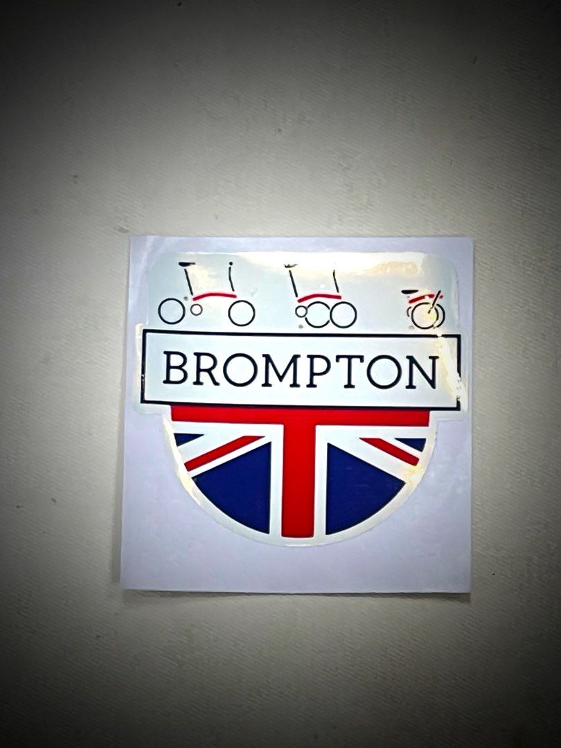 Brand New Brompton Bicycle Stickers Decal, Sports Equipment, Bicycles & Parts, Parts ...