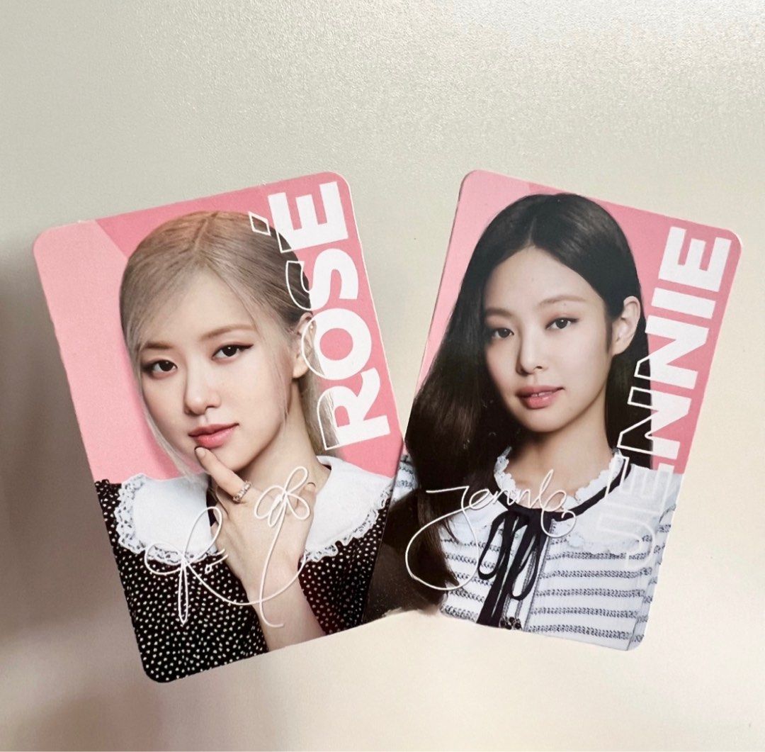 BTS RM lomi cards and blackpink oreo photocards, Hobbies & Toys ...