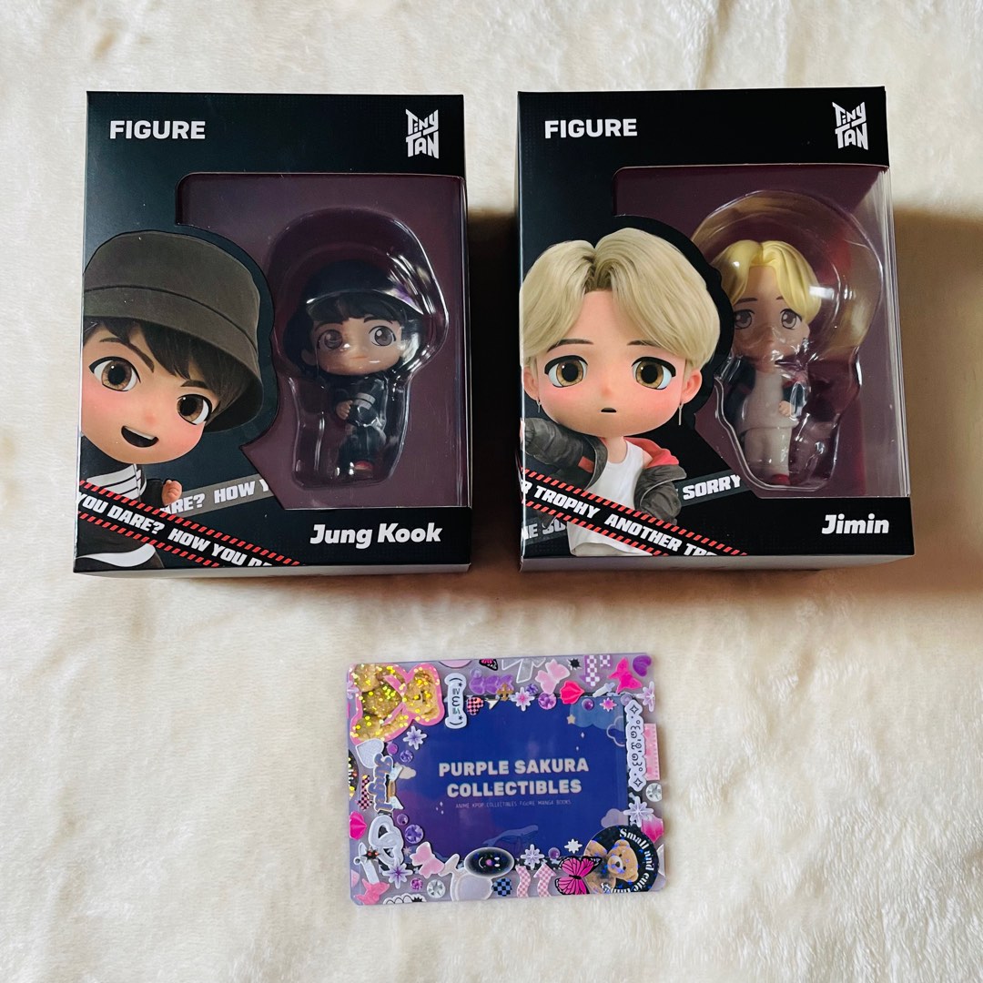 BTS TinyTAN Jungkook & Jimin Figure (SET), Hobbies & Toys, Memorabilia & Collectibles, K-Wave on ...