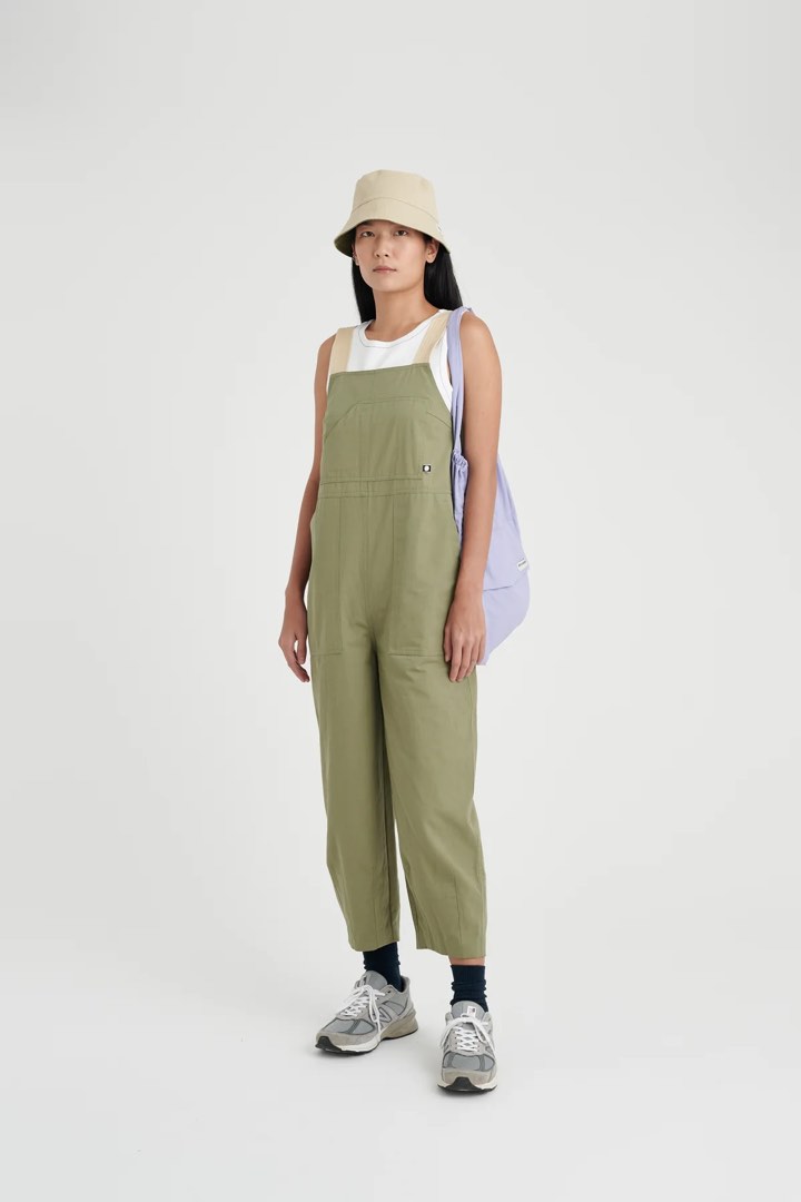 BTV UTILITY JUMPSUIT IN OLIVE, Women's Fashion, Dresses & Sets ...