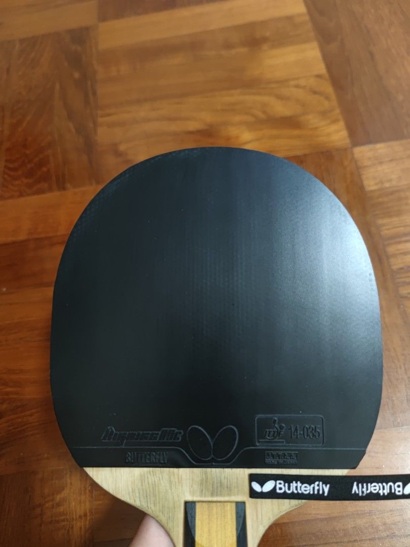 Butterfly Dignics 09C Table Tennis Rubber(Black 2.1MM), Sports Equipment, Sports & Games, Racket ...