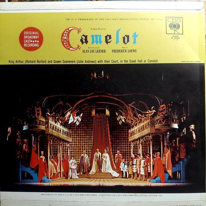 Camelot - Musical Soundtrack - LP Vinyl Record Plaka, Hobbies & Toys ...