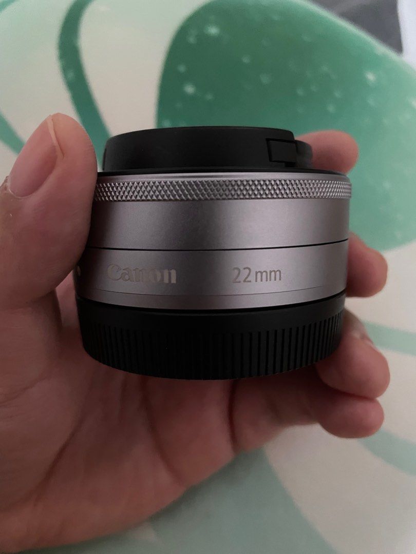 Canon EFM 22mm F2 Pancake Lens, Photography, Lens & Kits on Carousell