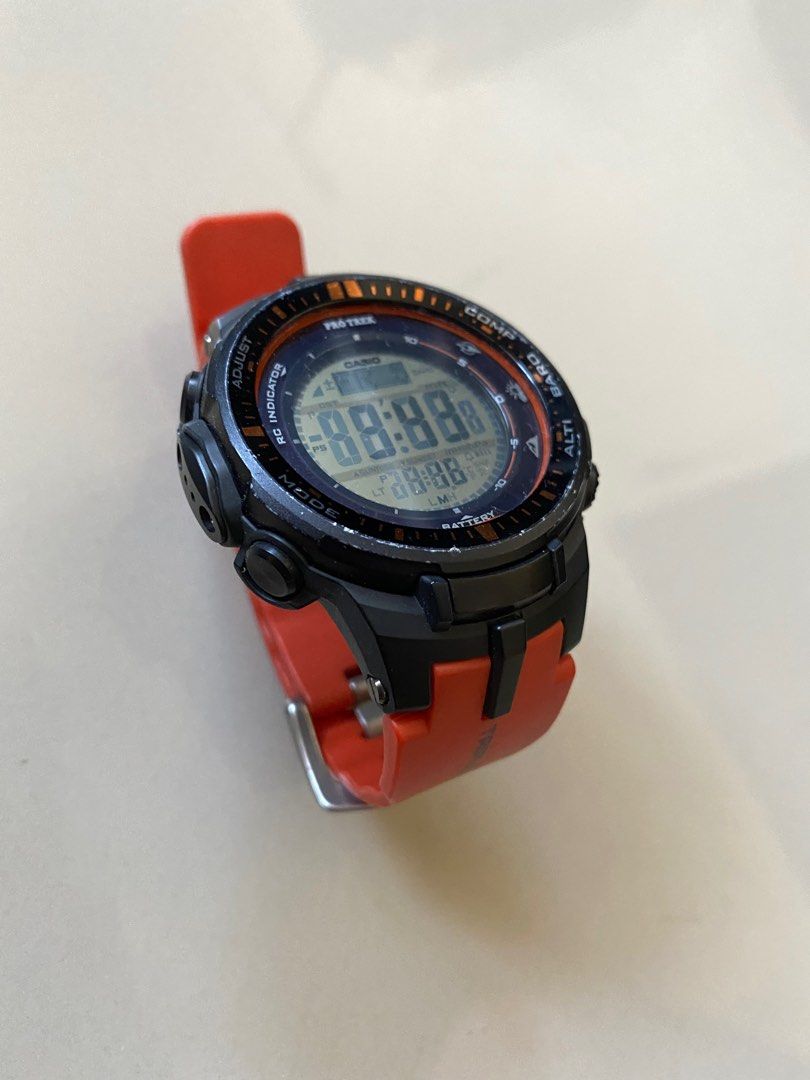 Casio Protrek PRW-3000 Tough Solar Triple Sensor Men's Digital Watch on Carousell